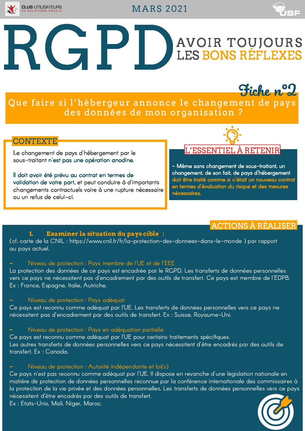 RGPD_Fiche-Reflexe_n°2_Mars_2021 | Club utilisateurs des solutions Oracle